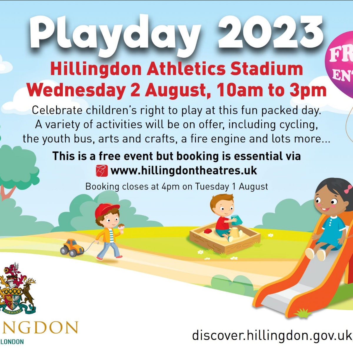 Rosedale College - Playday 2023 is on 2nd August at Hillingdon ...